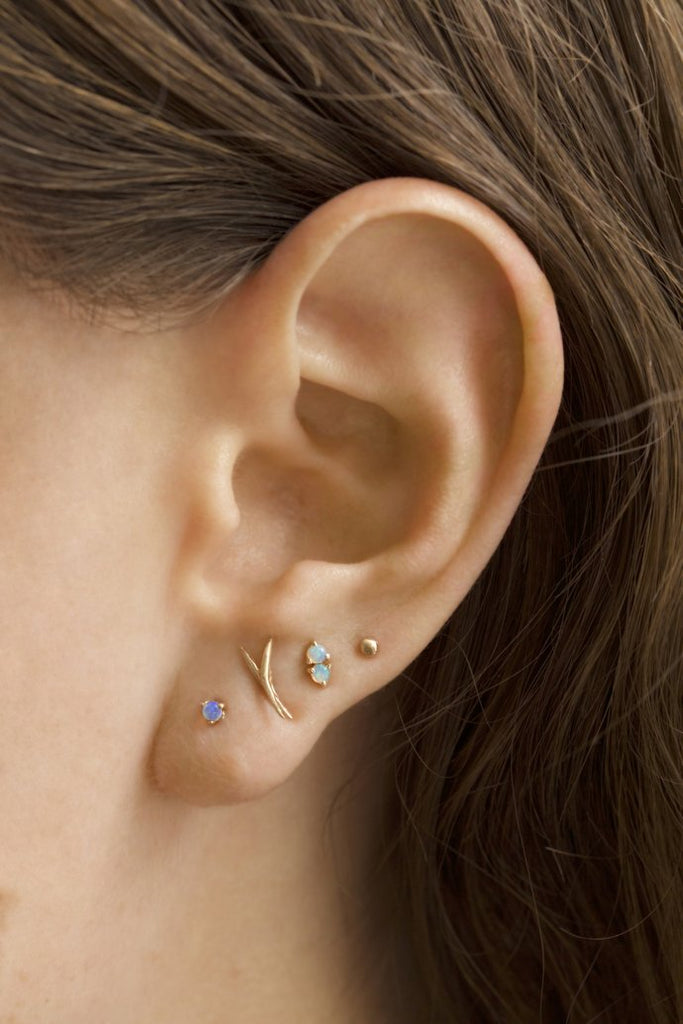 Small Opal Stud – Una