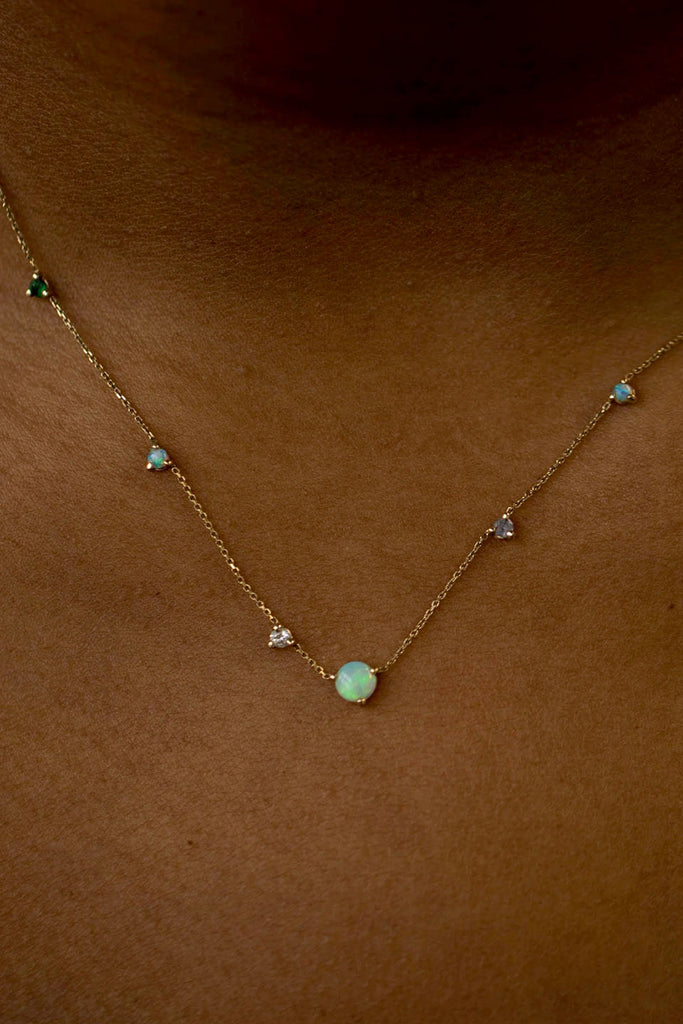 Linear Chain Necklace – Una